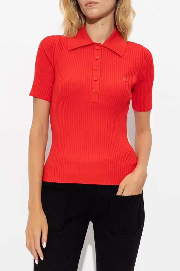 COURREGES Top With Logo