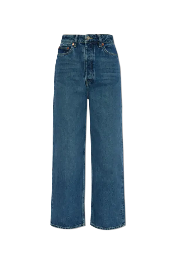 SAMSØE SAMSØE Shelly Wide-leg Organic Cotton Jeans