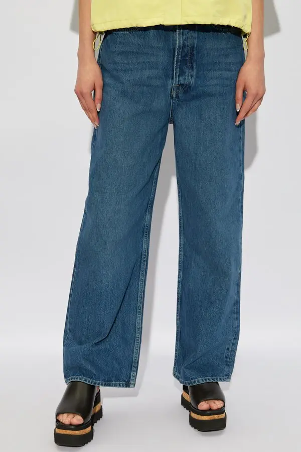 SAMSØE SAMSØE Shelly Wide-leg Organic Cotton Jeans