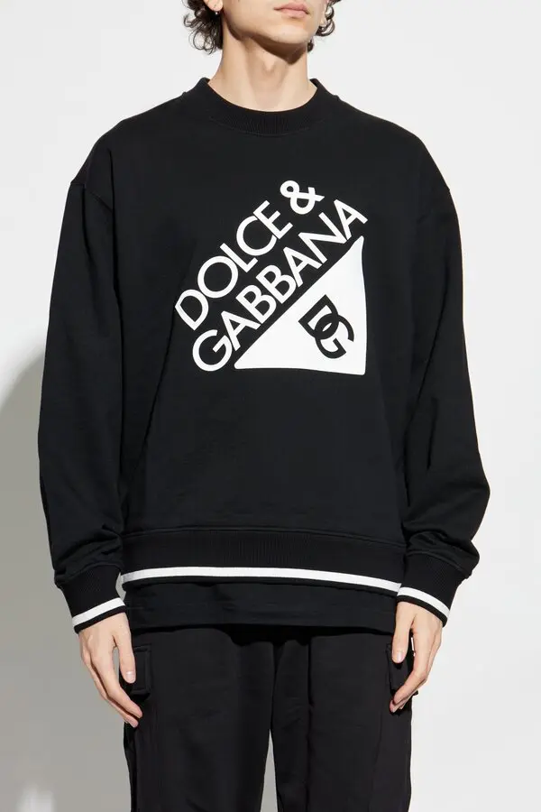 Dolce & Gabbana Logo Cotton Sweatshirt