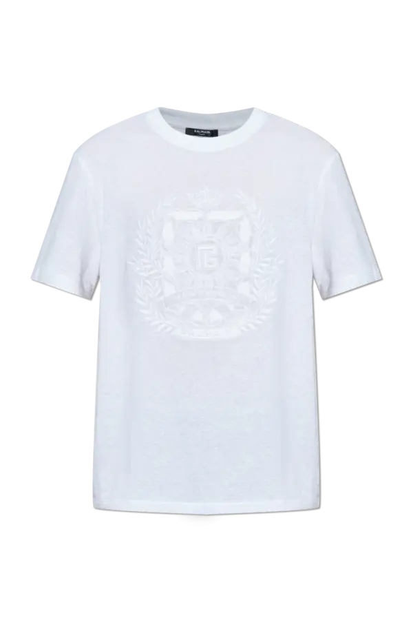 Balmain Linen T-shirt