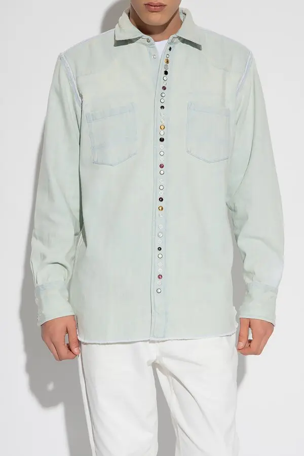 GOLDEN GOOSE Silk Shirt