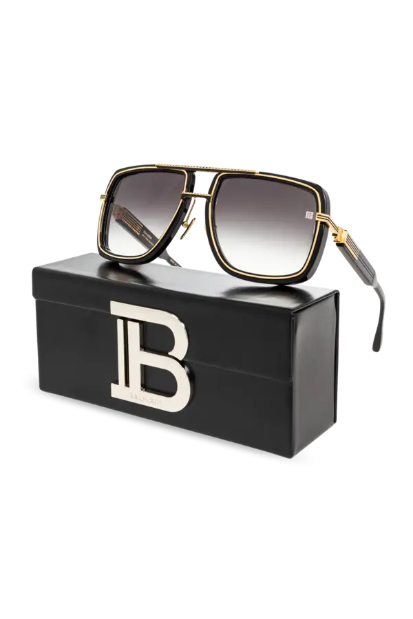Balmain Soldier Sunglasses - Black