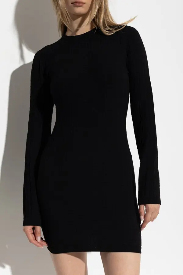 Balmain Fitted Knit Mini Dress