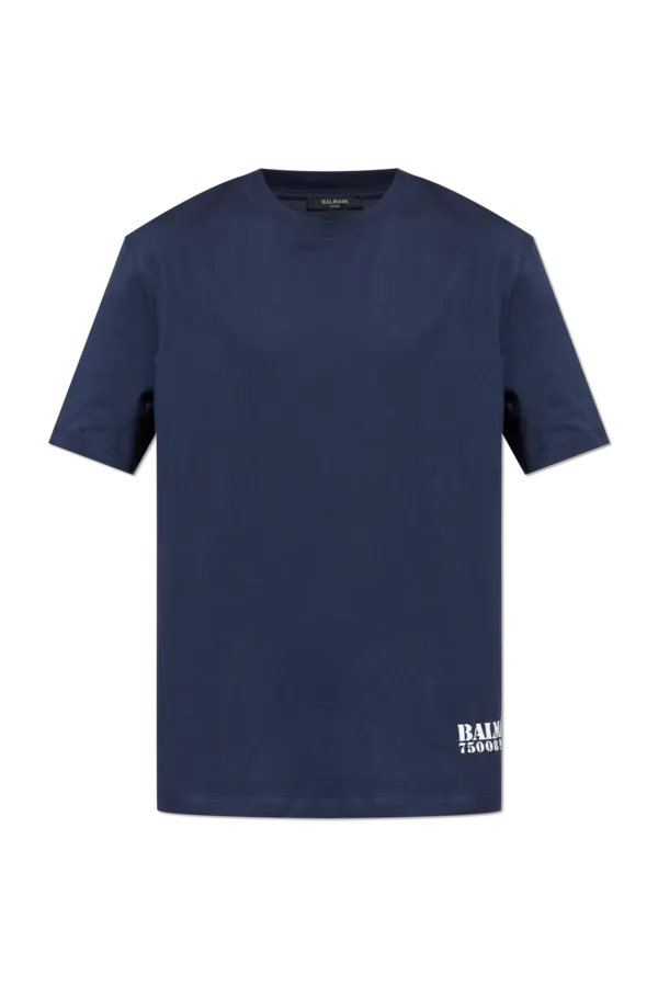 Balmain T-shirt With Printed Logo
