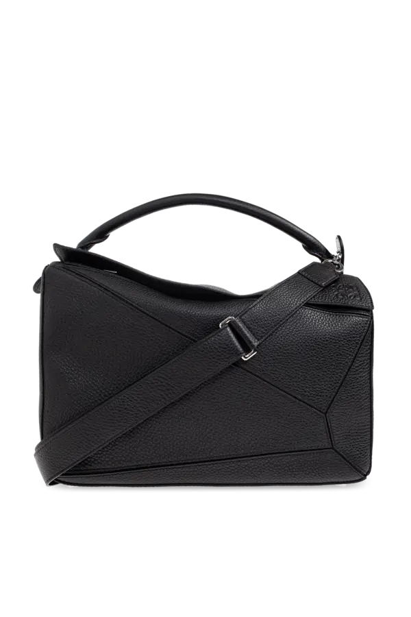 Loewe Puzzle Large Handbag - Black
