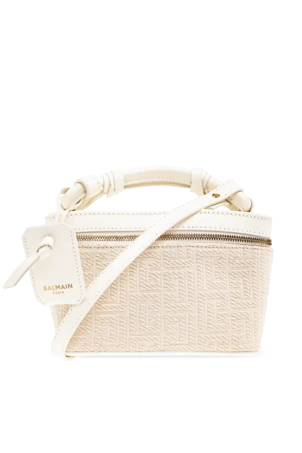 Balmain B-army Handbag - Cream