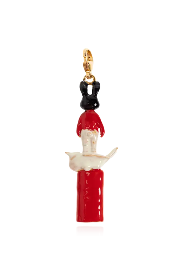 Marni Enameled Brass Pendant - Multicolour