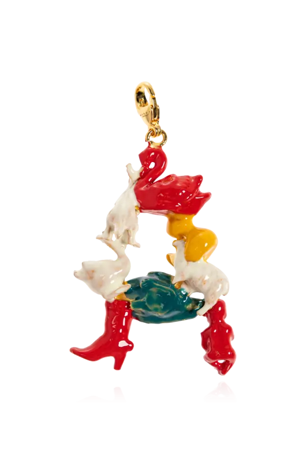 Marni Letter Pendant - Multicolour