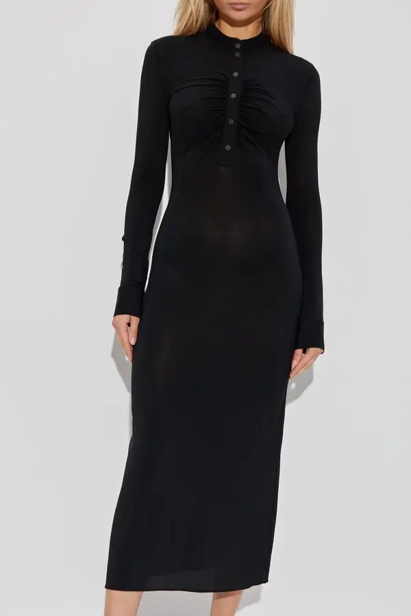 Alaïa Fitted Dress - Black