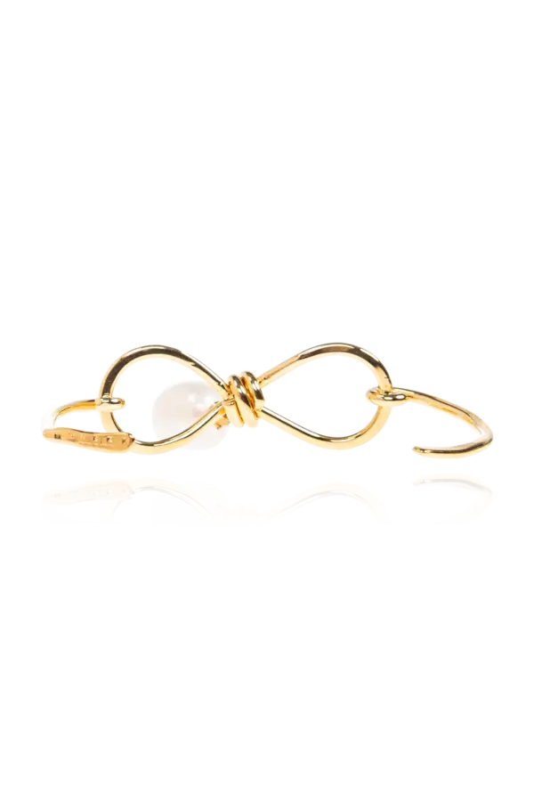 Marni Brass Bracelet With Pearl Accent