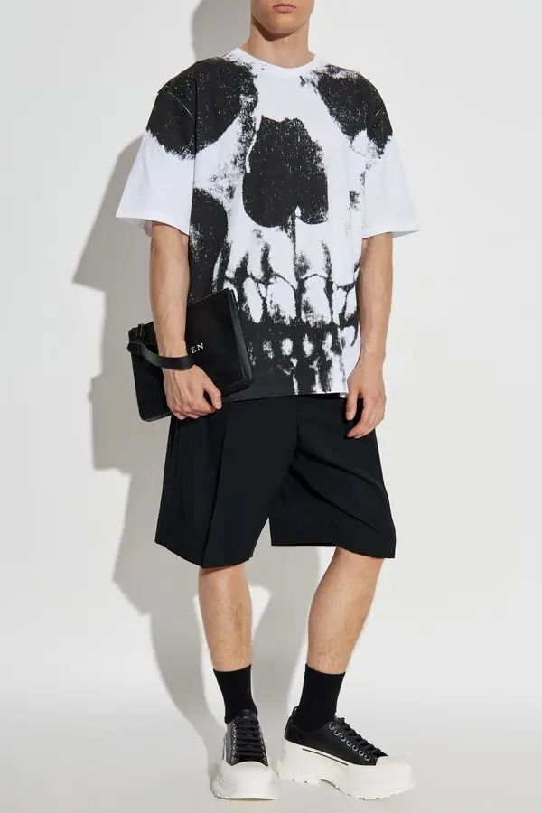 Alexander McQueen T-shirt With Print - White
