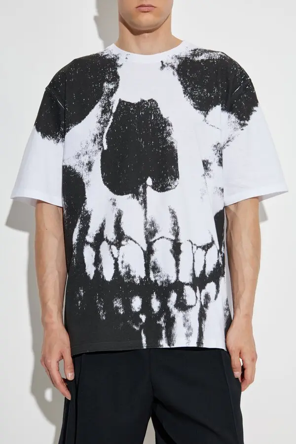 Alexander McQueen T-shirt With Print - White