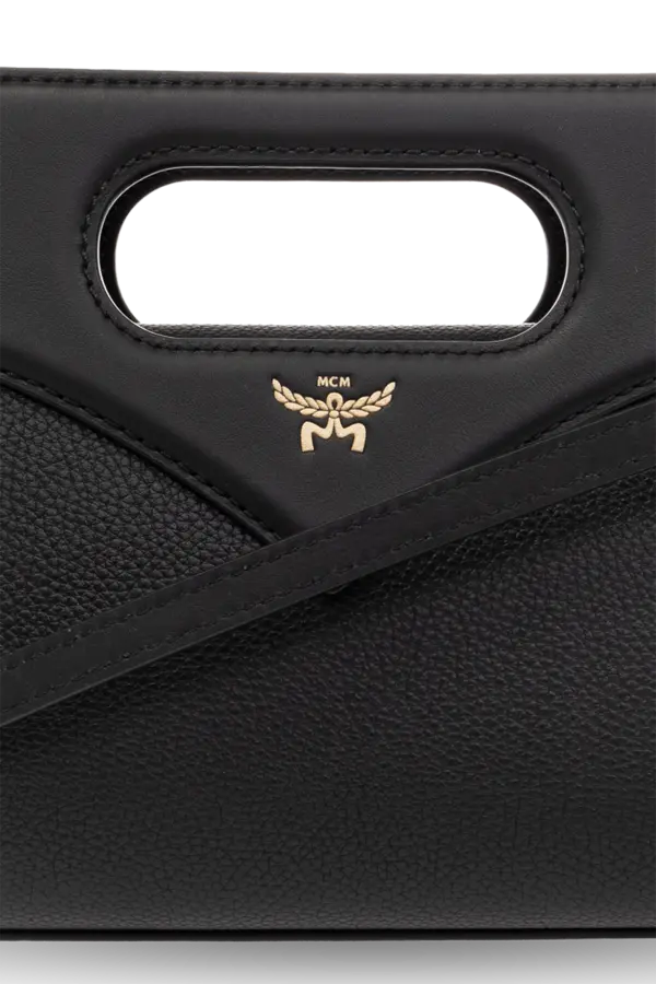 Mcm Leather Shoulder Bag