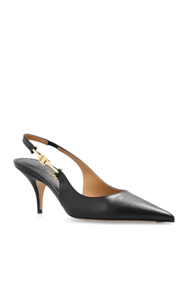 FERRAGAMO Tally Heeled Slingbacks