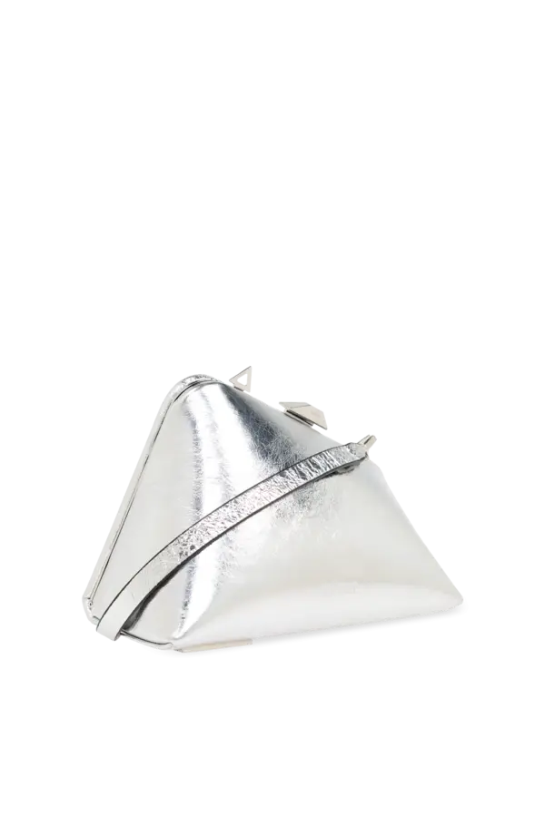Attico Midnight' Frame Bag - Silver