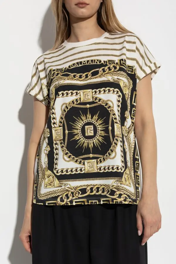 Balmain Printed Top