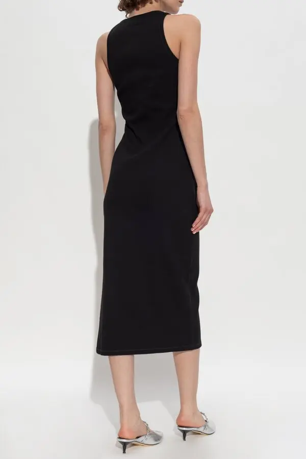 Alexander McQueen Ribbed Bodycon Midi-length Dress