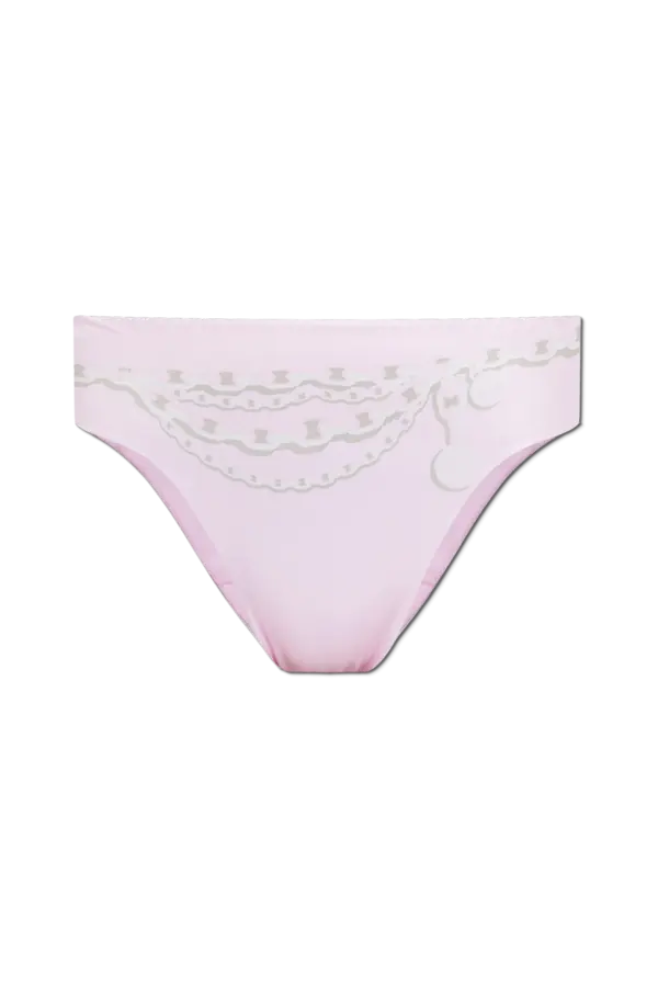 Versace High-waisted Swimsuit Bottom