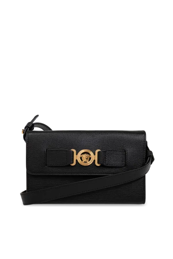 Versace Biggie Shoulder Bag - Black