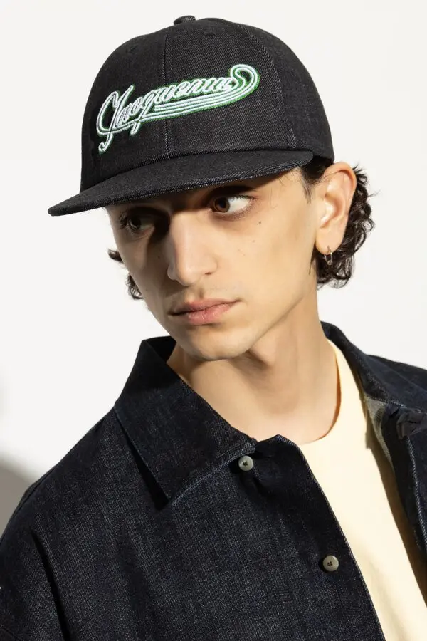 Jacquemus Embroidered Logo Baseball Cap