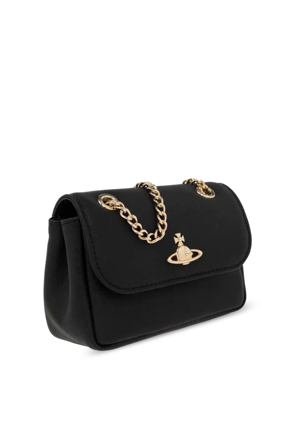 VIVIENNE WESTWOOD Leather Shoulder Bag