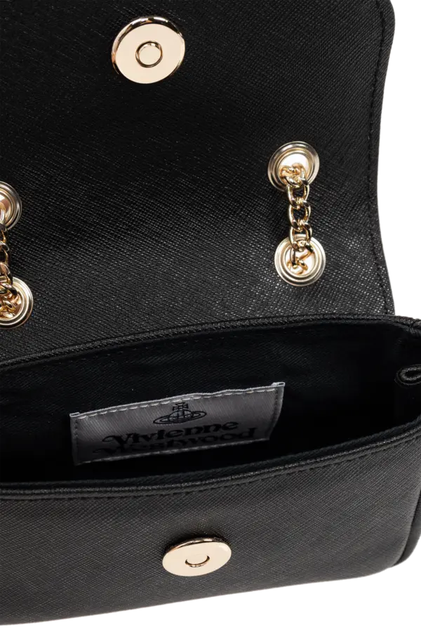 VIVIENNE WESTWOOD Leather Shoulder Bag