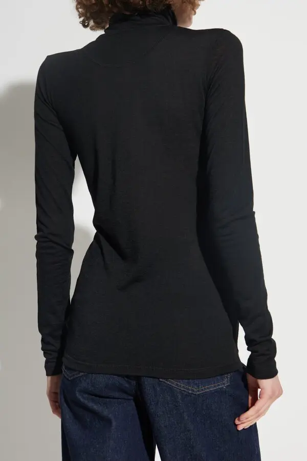 JIL SANDER Stand-up Collar Top