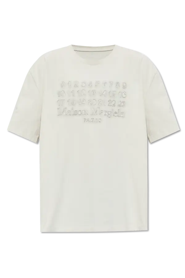 MAISON MARGIELA T-shirt With Logo - Grey