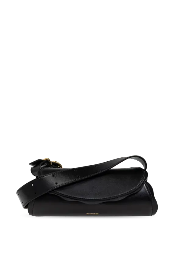 JIL SANDER Cannolo Mini Wave Shoulder Bag