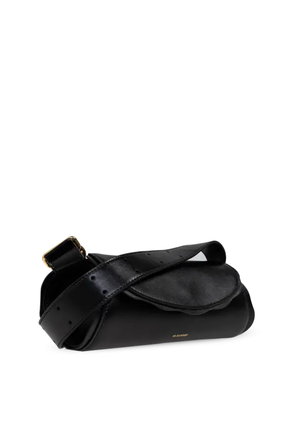 JIL SANDER Cannolo Mini Wave Shoulder Bag