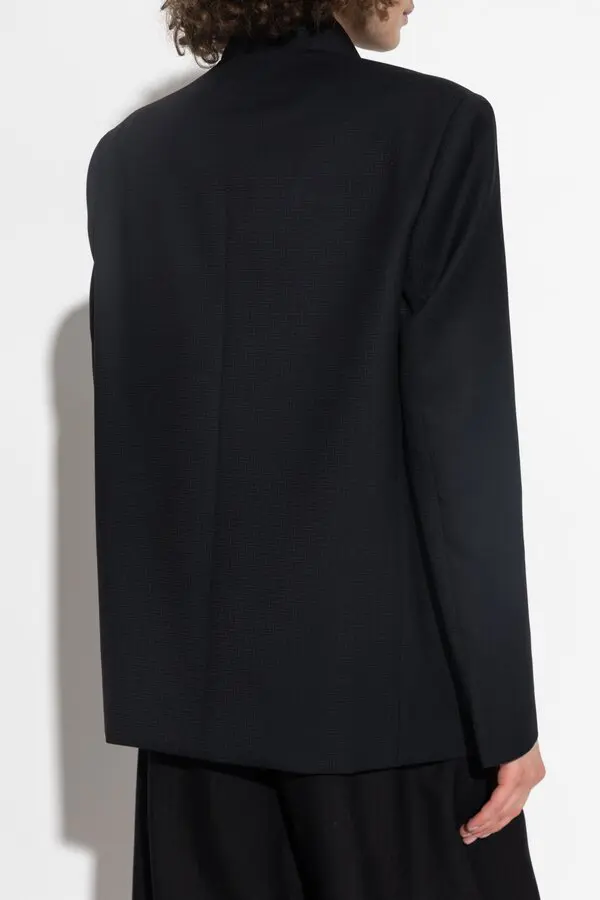 Kenzo Wool Asymmetrical Blazer