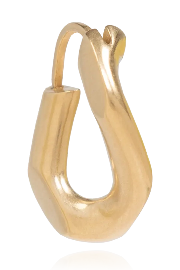 MAISON MARGIELA Engraved Logo Earrings