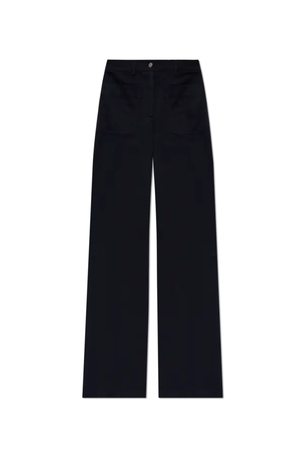 Etro Wide-leg Trousers - Black