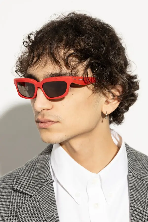 Jacquemus Rectangular Sunglasses - Red