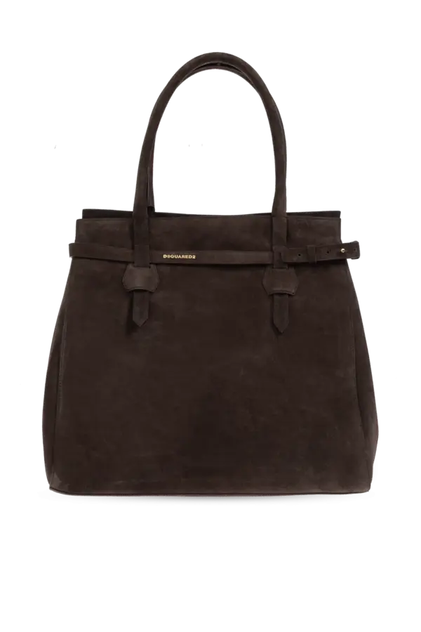 Dsquared2 Suede Shopper Bag - Brown