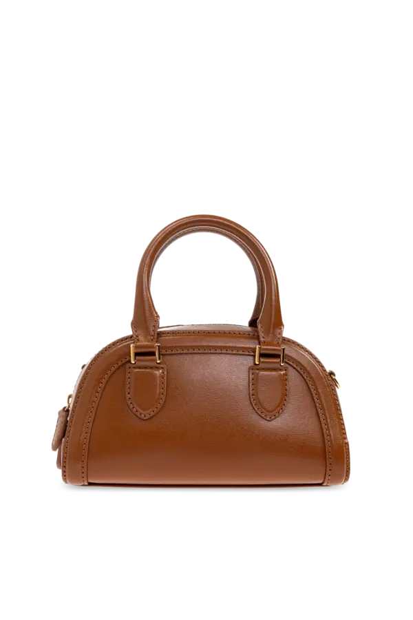 Alexander McQueen Birdee Boston Mini Handbag - Brown