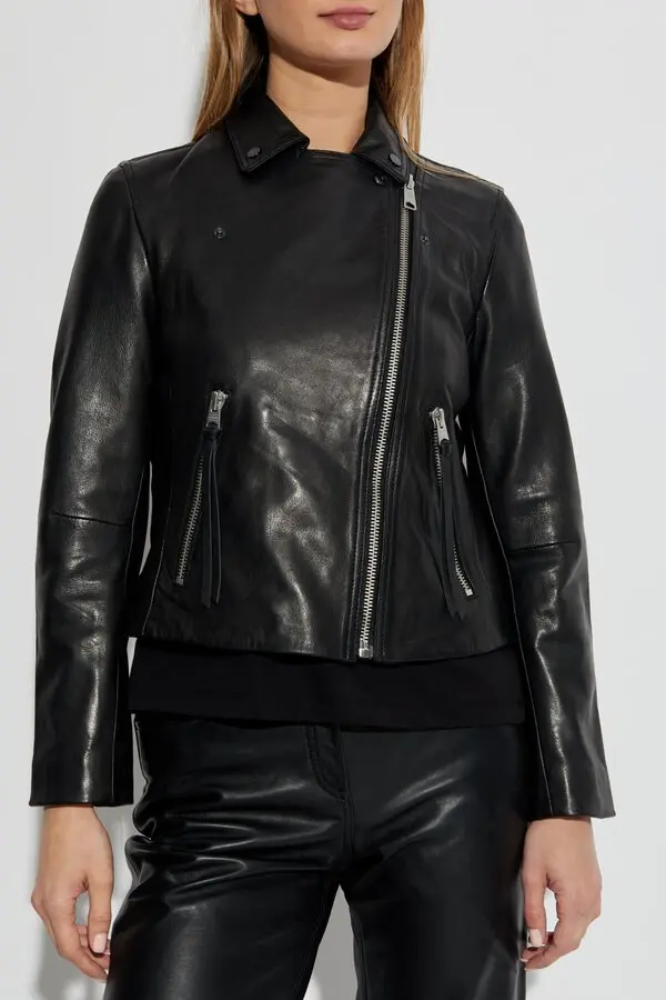 ALLSAINTS Dalby Leather Jacket - Black