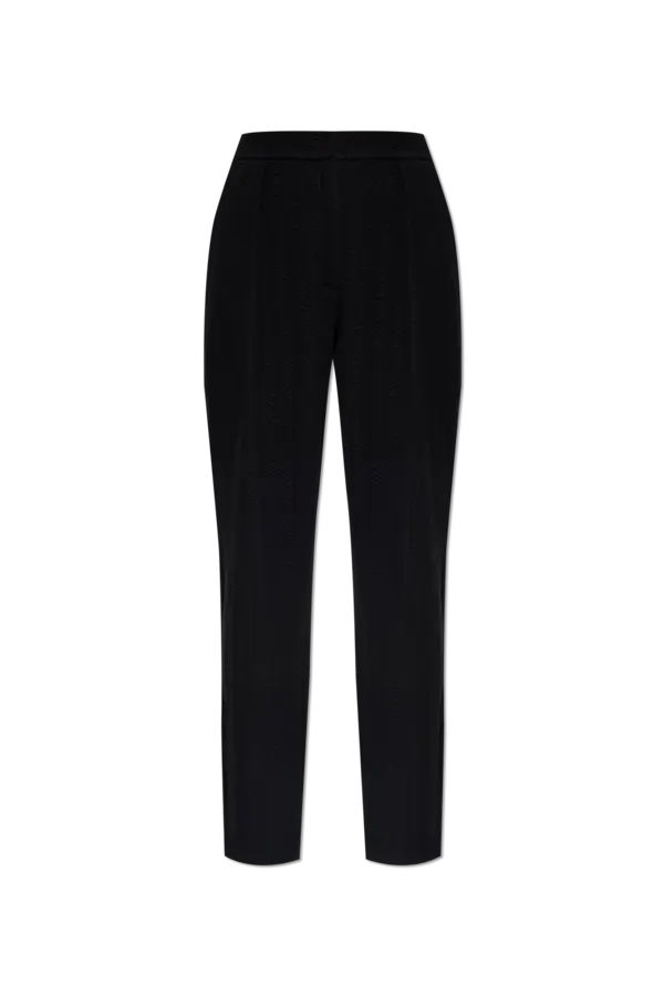 Emporio Armani Herringbone Patterned Trousers