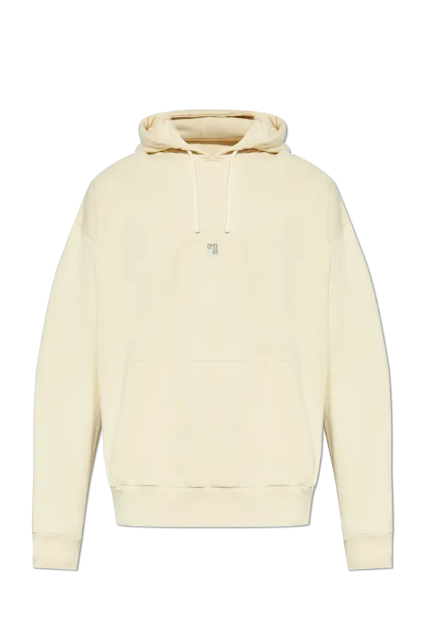 Givenchy Embroidered Logo Cotton Hoodie