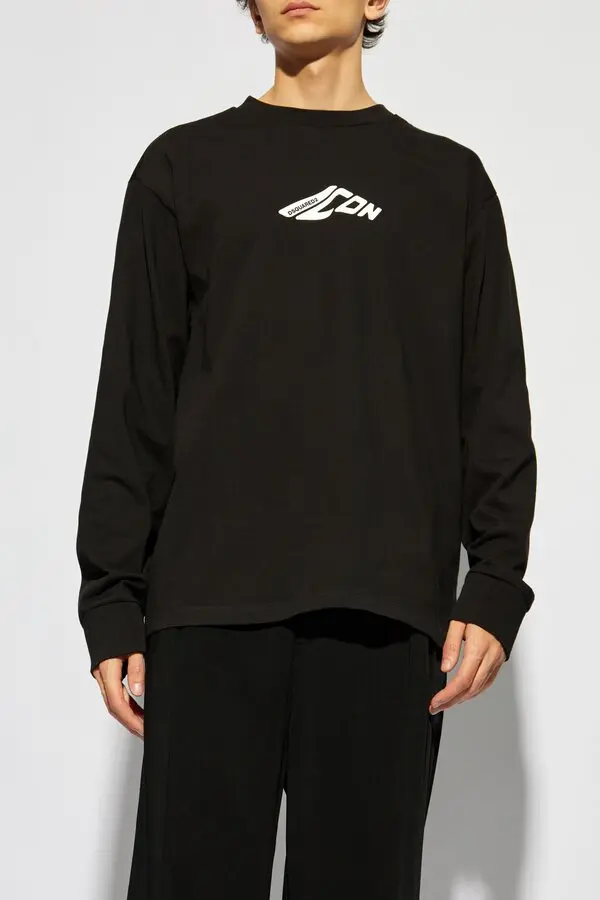 Dsquared2 Long-sleeved T-shirt - Black