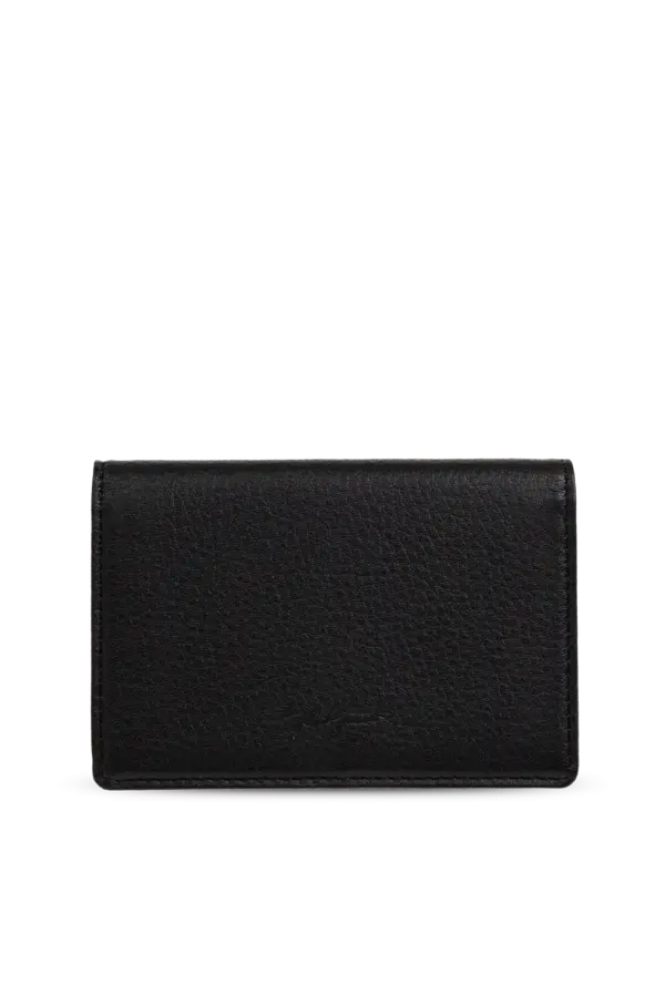 Yohji Yamamoto Foldable Card Case - Black