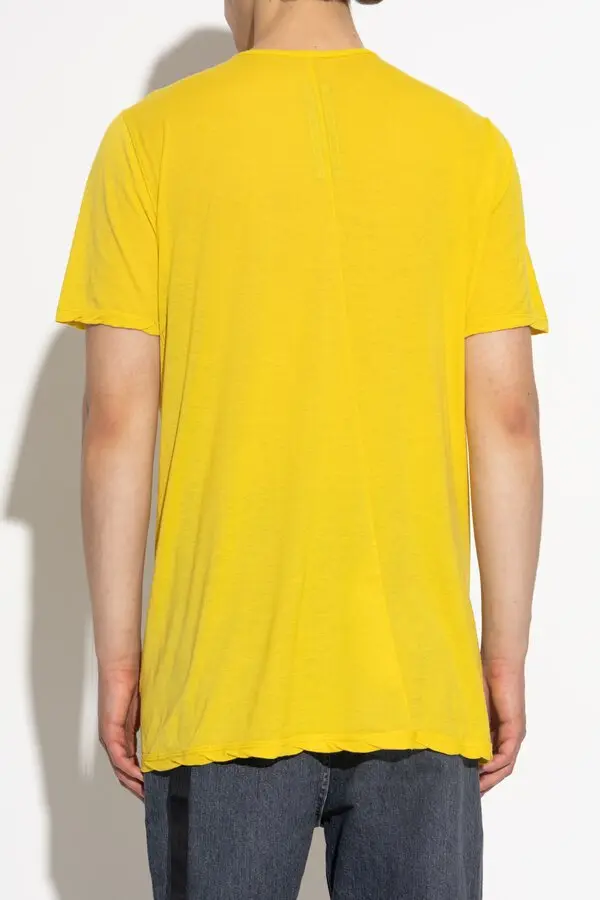 Rick Owens Level T T-shirt - Yellow