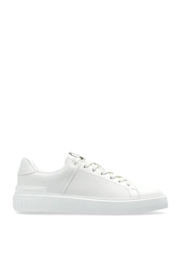 Balmain Leather Sneakers - White