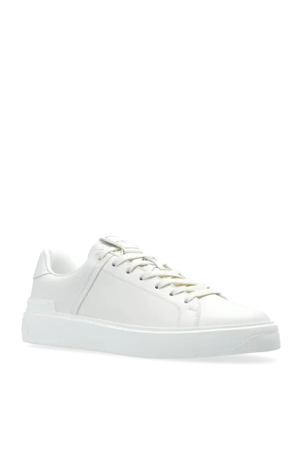 Balmain Leather Sneakers - White
