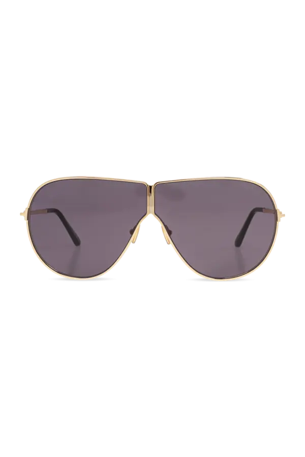 TOM FORD Aviator Sunglasses - Gold