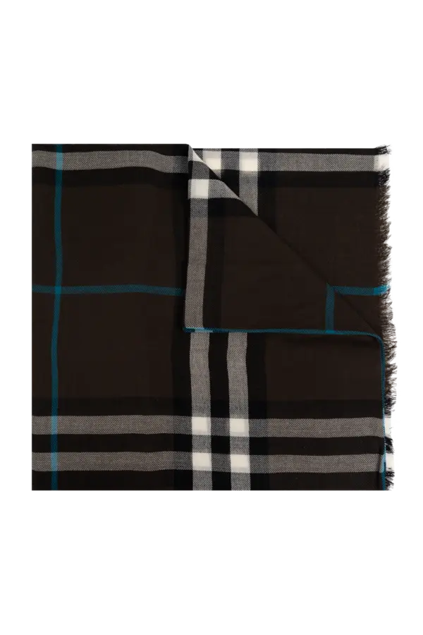 Burberry Wool Scarf - Brown
