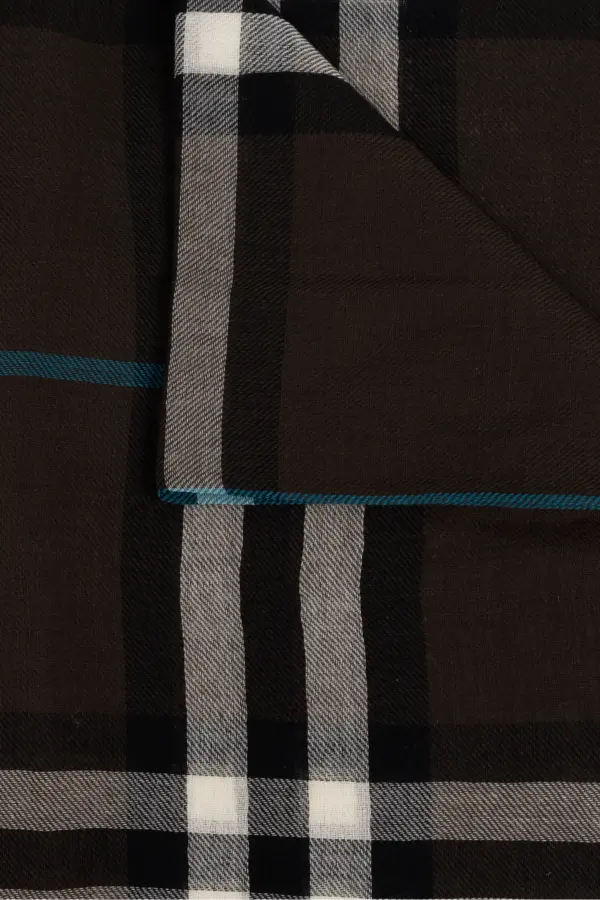 Burberry Wool Scarf - Brown