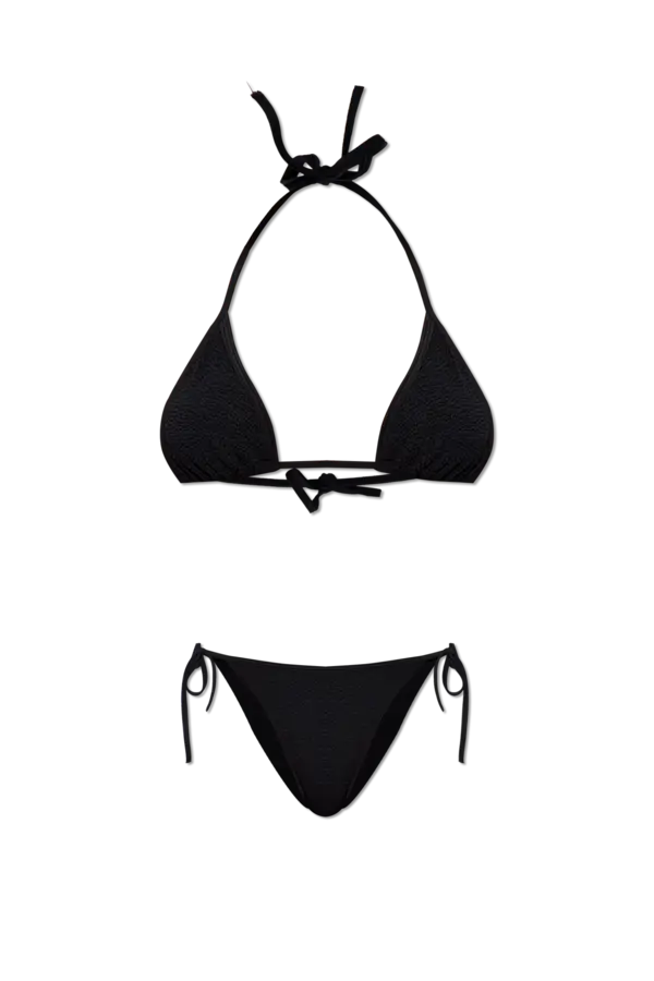 Hunza G Gina Two-piece Swimsuit - Black