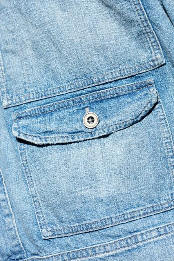 MAISON MARGIELA Light Denim Jacket - Blue